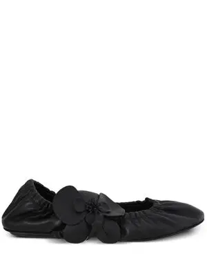 Zimmermann Orchid Ballet Flats - Black