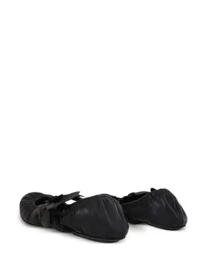 Zimmermann Orchid Ballet Flats - Black