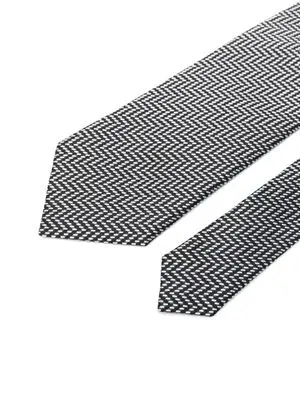 TOM FORD Chevron-pattern Neck Tie