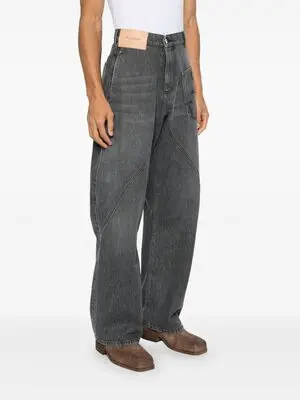 JW Anderson Twisted Workwear Jeans - Grey