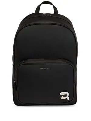 Karl Lagerfeld Ikon Kore Small Backpack - Black