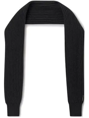 Alexander Wang Sleeved Ribbed Scarf - Black