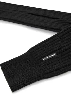Alexander Wang Sleeved Ribbed Scarf