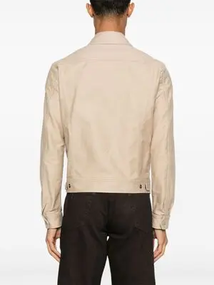 TOM FORD Gabardine-weave Jacket - Neutrals