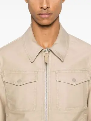 TOM FORD Gabardine-weave Jacket - Neutrals