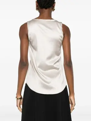 Brunello Cucinelli Satin Top