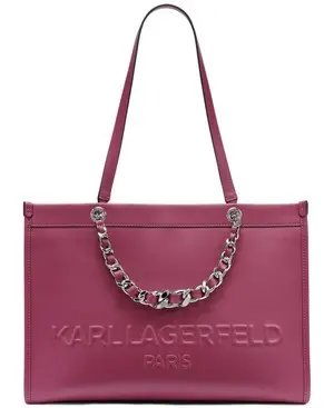 Karl Lagerfeld Paris Savoie Tote - Currant
