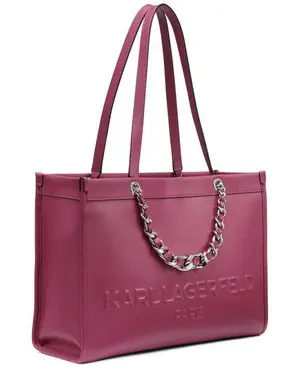 Karl Lagerfeld Paris Savoie Tote - Currant