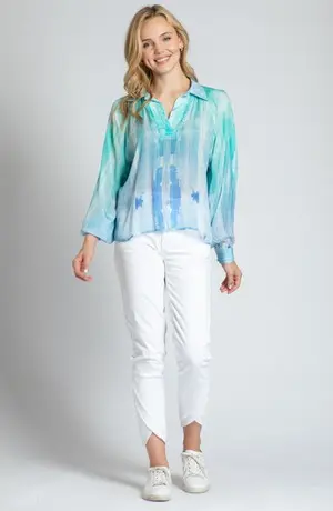 APNY Half Placket Top