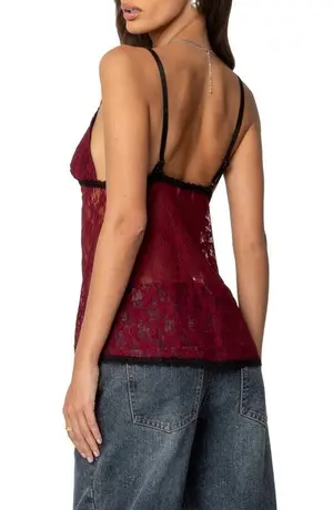 EDIKTED Maude Lace Camisole