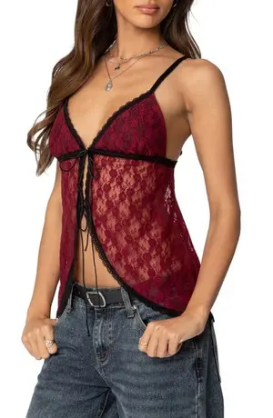 EDIKTED Maude Lace Camisole