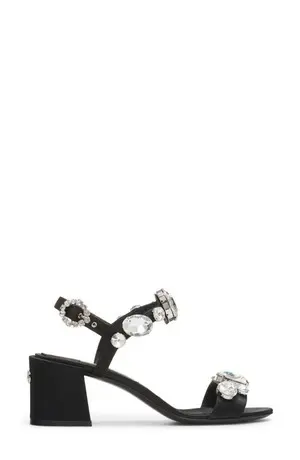 Dolce & Gabbana Crystal Embellished Sandals