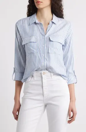 Beachlunchlounge Cropped Shirts For Women
