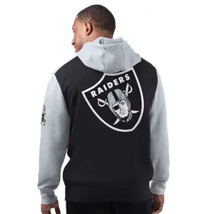 STARTER Las Vegas Raiders Extreme Pullover Hoodie