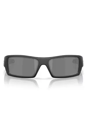 Oakley Gascan 60mm Polarized Rectangle Sunglasses - Matte Black