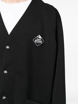 WHITE MOUNTAINEERING Logo-patch Cardigan