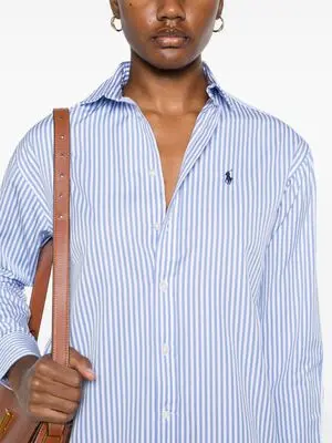 Polo Ralph Lauren Striped Button-down Shirt - Blue