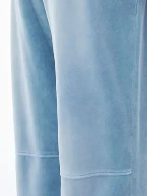 Alexander Wang Velvet Track Pants - Blue
