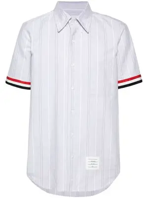Thom Browne Rwb-edge Striped Shirt