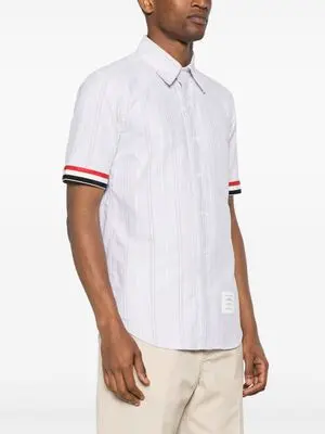 Thom Browne Rwb-edge Striped Shirt
