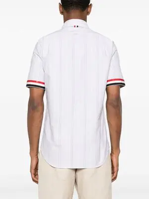 Thom Browne Rwb-edge Striped Shirt