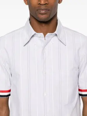 Thom Browne Rwb-edge Striped Shirt