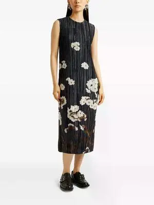 Erdem Pleated Midi Dress