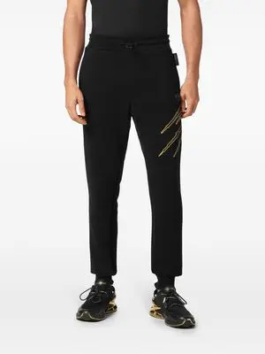 PLEIN SPORT Scratch-print Track Pants