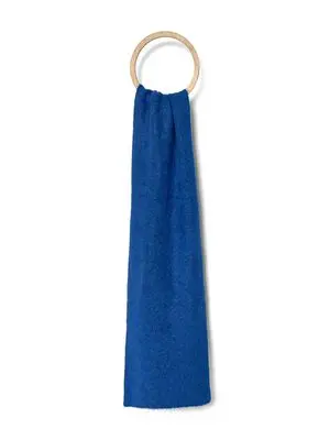 IRO PARIS Brushed Scarf - Blue