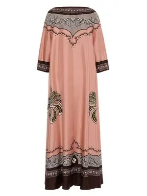 La DoubleJ Muumuu Maxi Dress - Pink