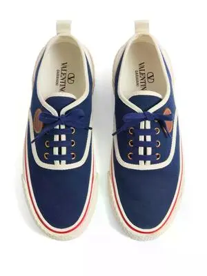 Valentino Garavani Nojoke Canvas Sneakers - Blue
