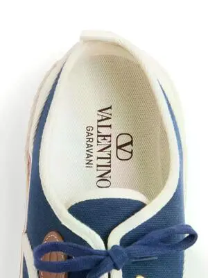 Valentino Garavani Nojoke Canvas Sneakers - Blue