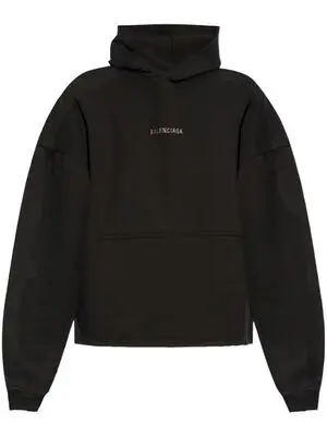 Balenciaga Logo-studded Hoodie