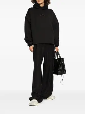 Balenciaga Logo-studded Hoodie