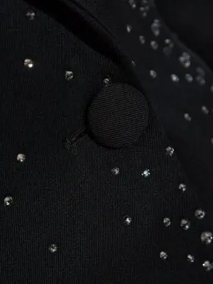 Attico Crystal-embellished Blazer