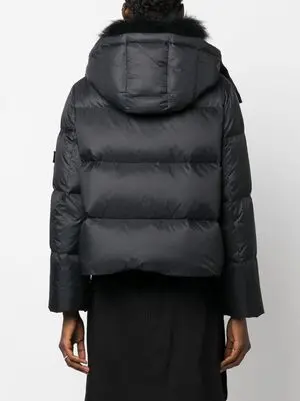 YVES SALOMON Detachable Hood Puffer Jacket