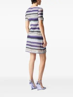 Missoni Zigzag-knit Mini Dress