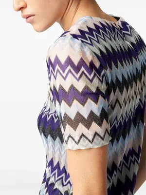 Missoni Zigzag-knit Mini Dress