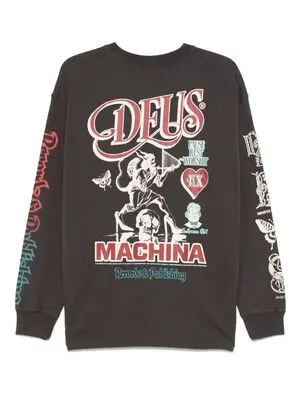 Deus Ex Machina Divine Spark Graphic Long Sleeve T-shirt