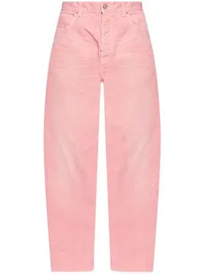 Balenciaga Wide-leg Jeans - Pink