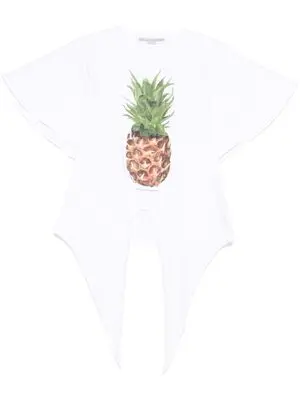 Stella McCartney Pineapple T-shirt - White