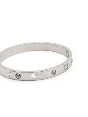 COACH Hinged Crystal Bracelet