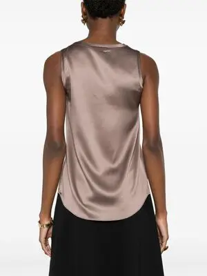 Brunello Cucinelli Satin Top