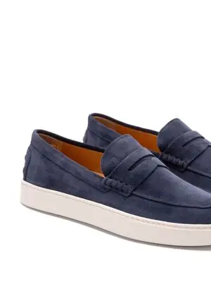 TOD'S Suede Loafers - Blue