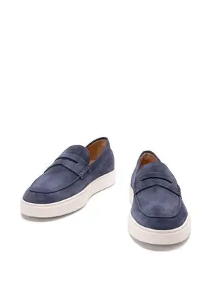 TOD'S Suede Loafers - Blue