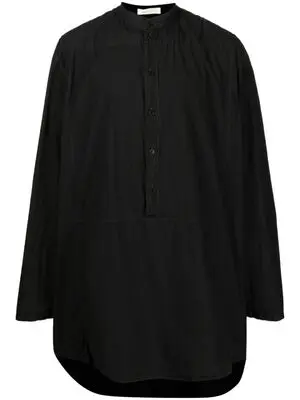 NICOLAS ANDREAS TARALIS Cotton Shirt - Black