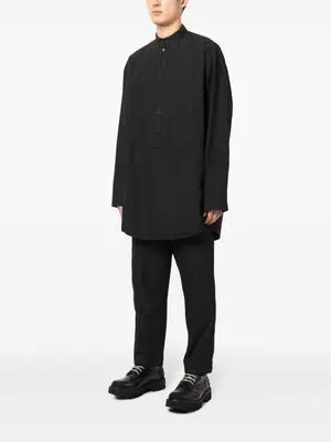 NICOLAS ANDREAS TARALIS Cotton Shirt - Black