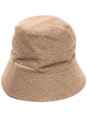 WHITE MOUNTAINEERING Patterned Bucket Hat - Neutrals