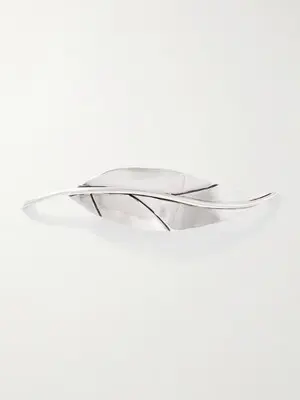 SOPHIE BUHAI Leaf Brooch - Silver