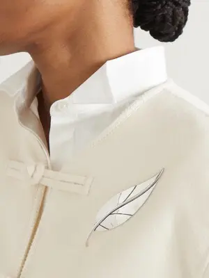 SOPHIE BUHAI Leaf Brooch